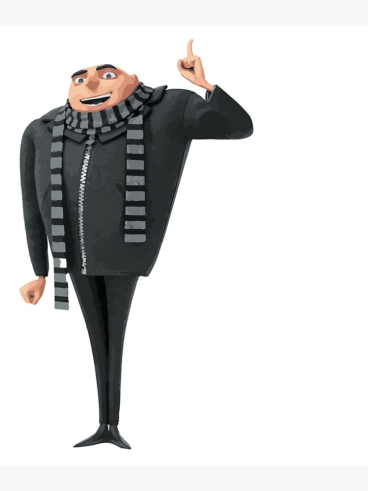 "Gru" Poster for Sale by WenyHutGenerals | Redbubble