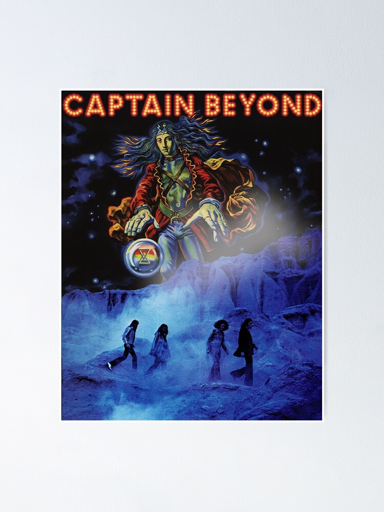 "Captain Beyond" Poster for Sale by artbymo | Redbubble