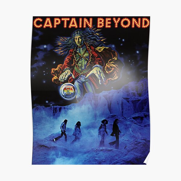 "Captain Beyond" Poster for Sale by artbymo | Redbubble