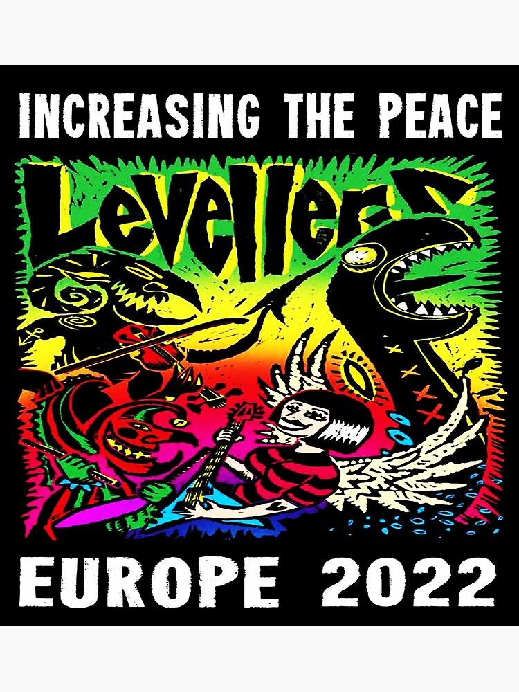 " levelling the land levellers " Poster for Sale by steve-12 | Redbubble