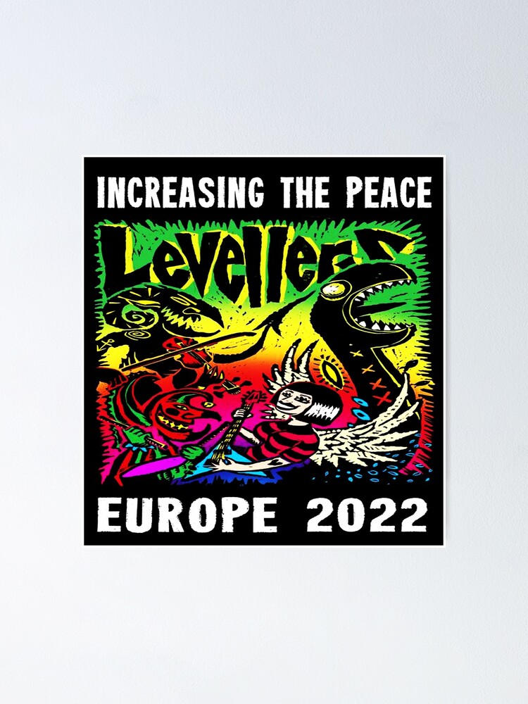 " levelling the land levellers " Poster for Sale by steve-12 | Redbubble