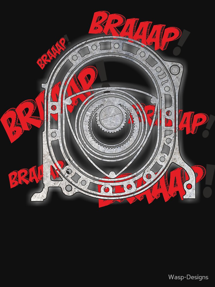 "Wankel Rotary Engine RX8 RX7" T-shirt for Sale by Wasp-Designs ...