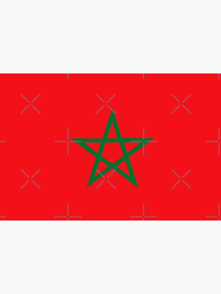 "Morocco flag" Sticker for Sale by Javaland | Redbubble