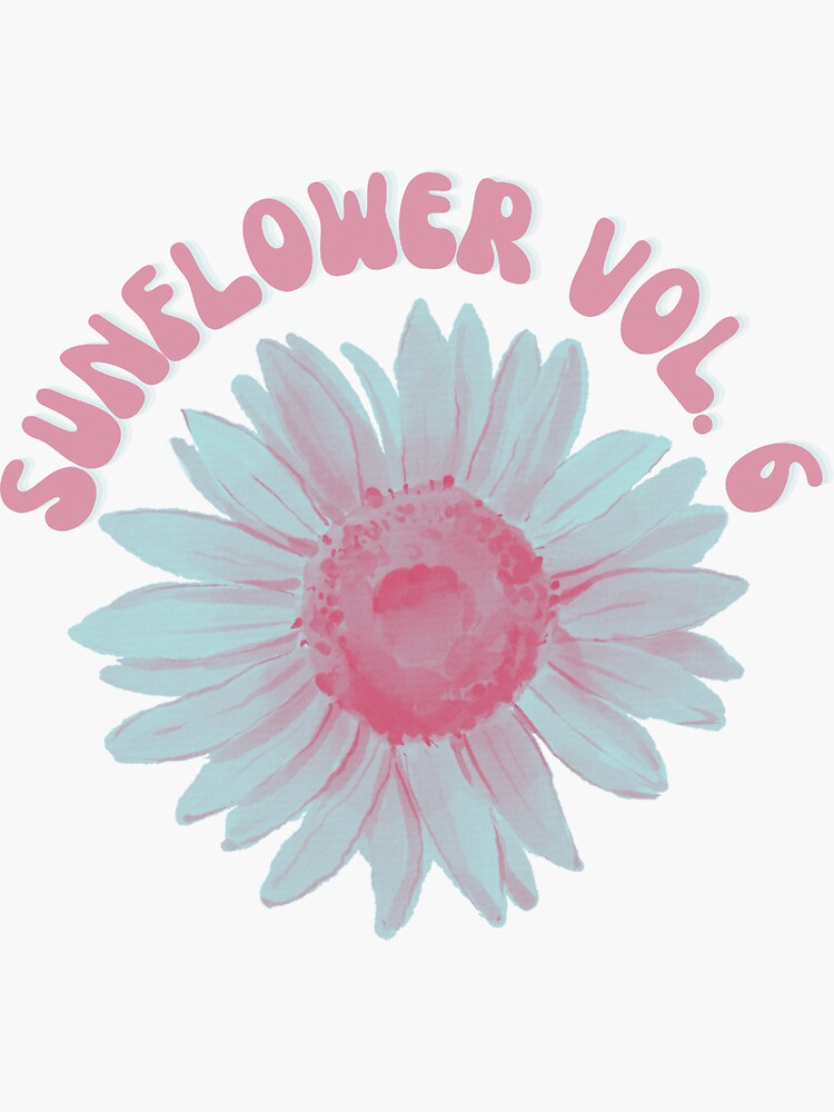 "Sunflower Vol. 6 - Harry Styles" Sticker for Sale by hannahmariej ...