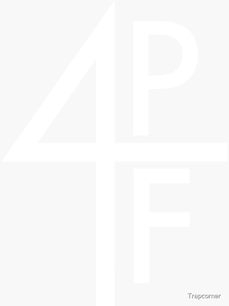 "4PF 4 Pockets Full Lil Baby music label logo official" Sticker for ...