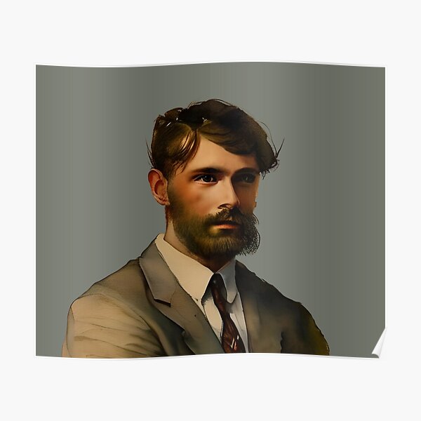 "Original vintage male portrait, Custom male portrait, Portrait ...