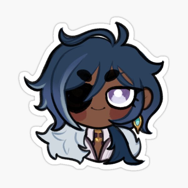 "Kaeya Genshin Chibi" Sticker for Sale by isnotanoctopus | Redbubble