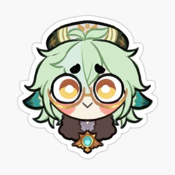 "Sucrose Genshin Chibi" Sticker for Sale by isnotanoctopus | Redbubble