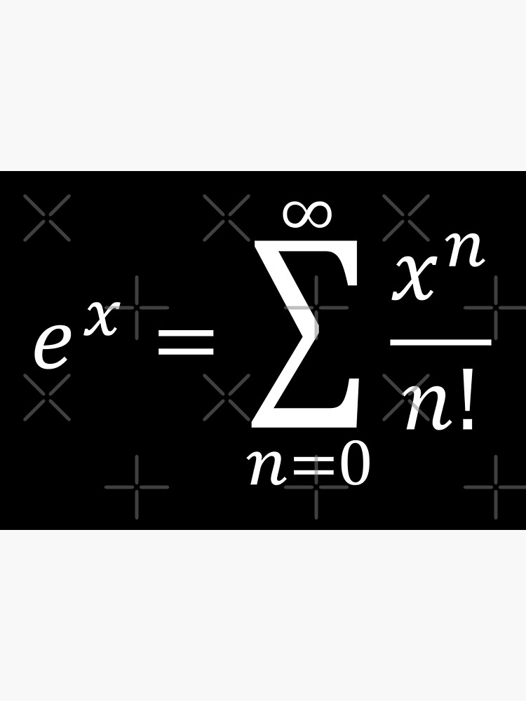 "Exponential Definition Using Series - Calculus And Math" Poster for ...