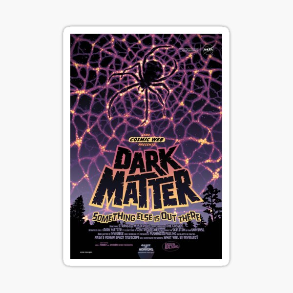 "Dark Matter - Vintage Horror Movie Poster" Sticker for Sale by ...