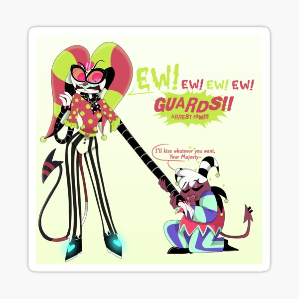 "Fizzarolli simp" Sticker for Sale by RingtailRaccoon | Redbubble