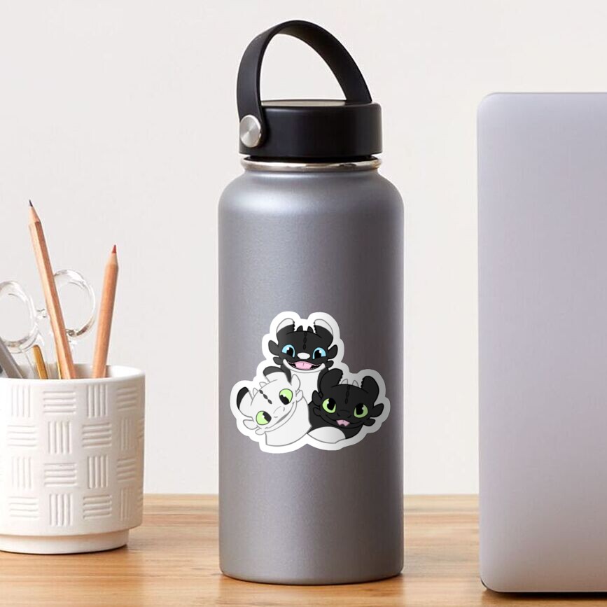 "HTTYD Nightlights (Dart, Ruffrunner, Pouncer)" Sticker for Sale by ...