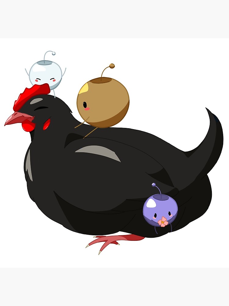 "Void Chicken with Junimos - Stardew Valley" Poster for Sale by ...
