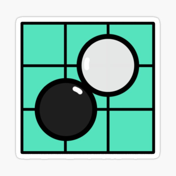 "Go Board Game Baduk" Sticker for Sale by radiantdark | Redbubble