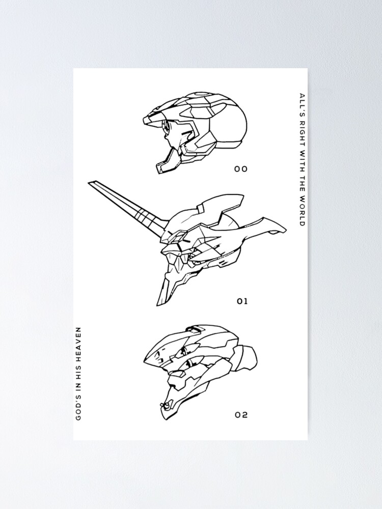 "Eva Units " Poster for Sale by willyumkdot | Redbubble