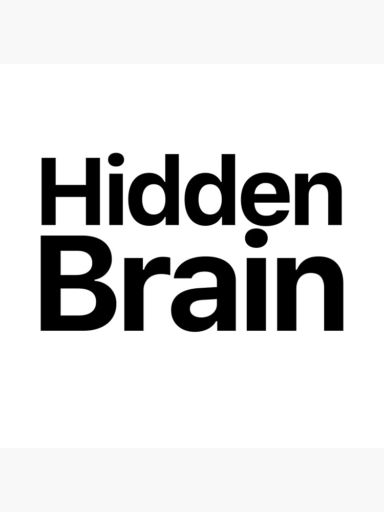 "Hidden Brain" Poster for Sale by nextneveldesign | Redbubble
