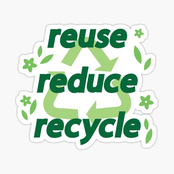 "I Love Recycle" Sticker for Sale by Kardexsin | Redbubble