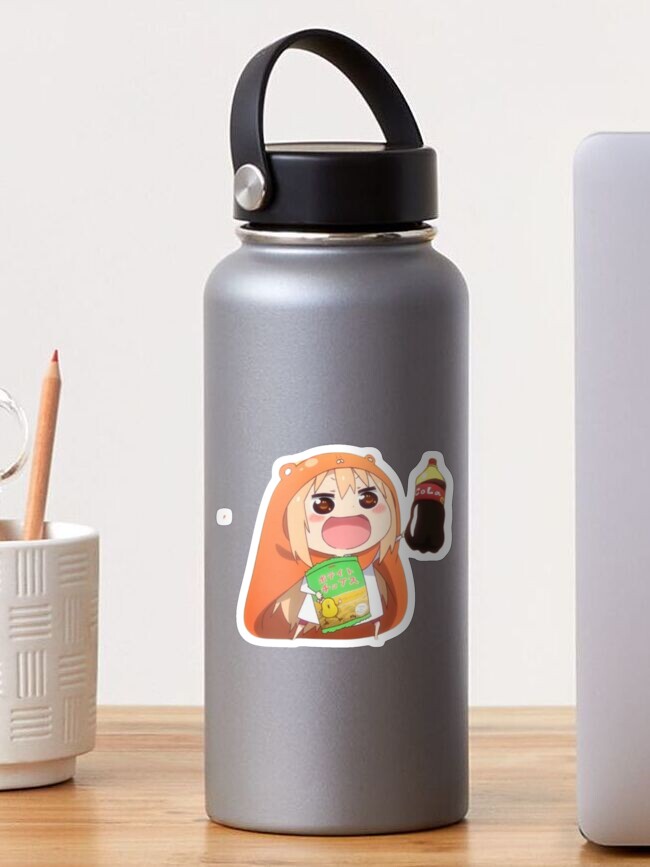 "Umaru With Snacks Himouto Umaru-chan" Sticker for Sale by ...