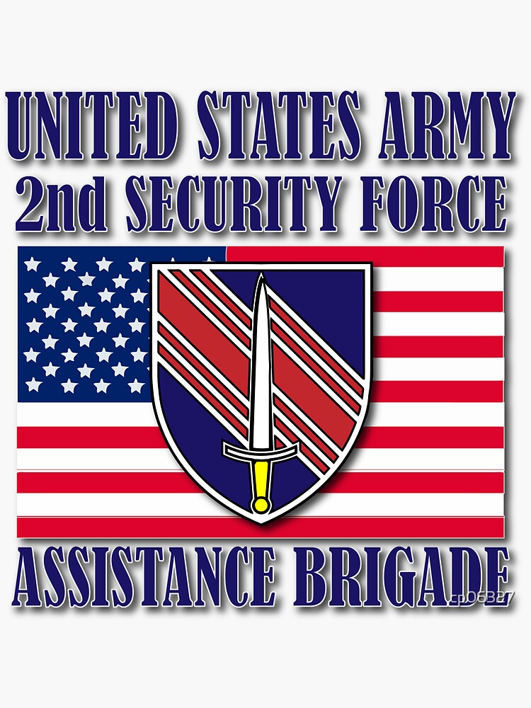 "2nd Security Force Assistance Brigade" Sticker for Sale by cp06327 ...