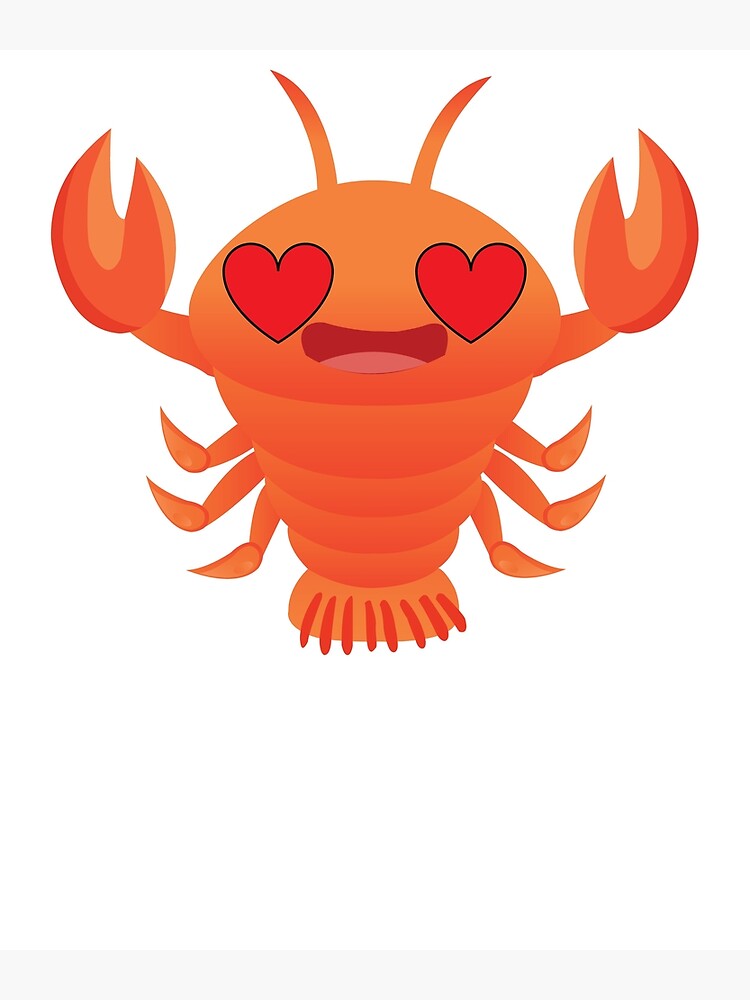 "Lobster Emoji " Photographic Print by HippoEmo | Redbubble