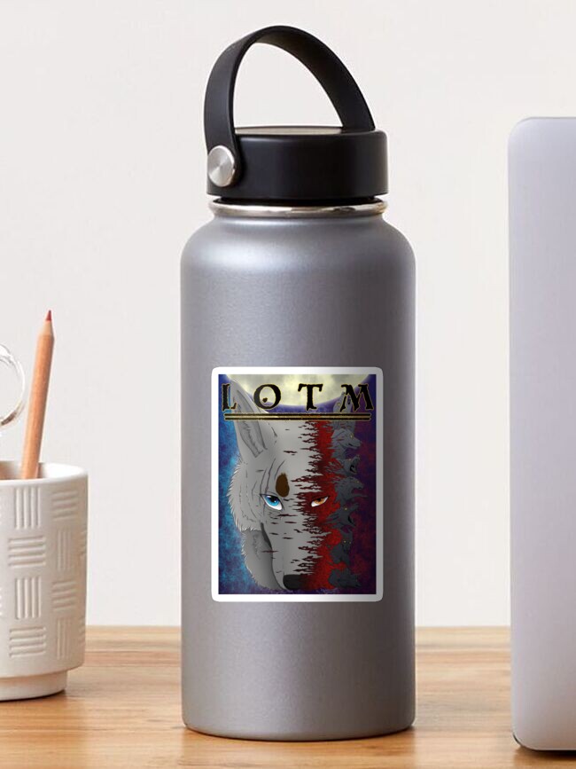 "LOTM Cover Art with Title" Sticker for Sale by 39-TheWolf | Redbubble