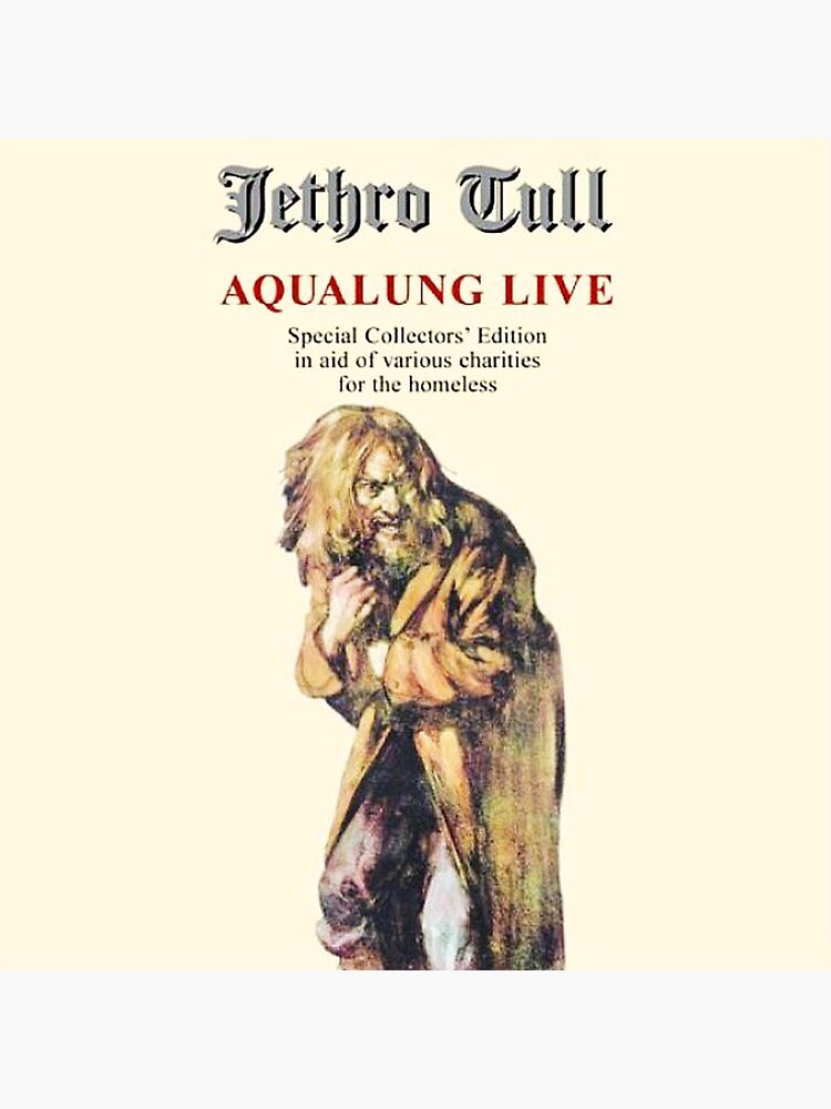 "Jethro Tull Art Design" Sticker for Sale by alysialeyland | Redbubble
