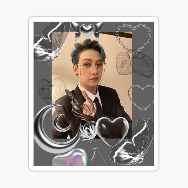 "Stray kids lider Bang Chan" Sticker for Sale by QUIMBERLIN | Redbubble