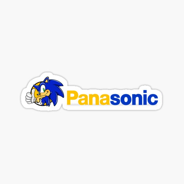 "Panasonic" Sticker for Sale by RobertIlustrado | Redbubble