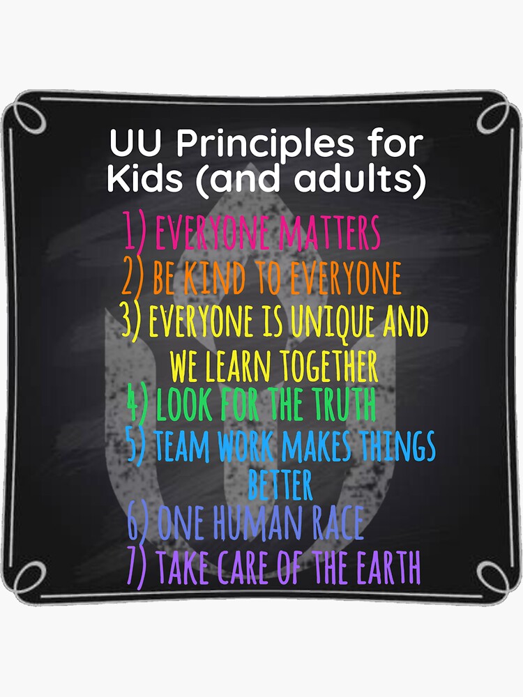 "UU for kids" Sticker for Sale by KCAbdelnour | Redbubble