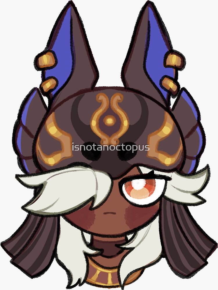 "Cyno Genshin Chibi" Sticker for Sale by isnotanoctopus | Redbubble