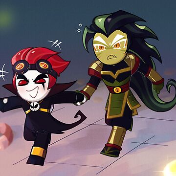 "Running for dear life" Sticker by NiGhTBuN | Redbubble