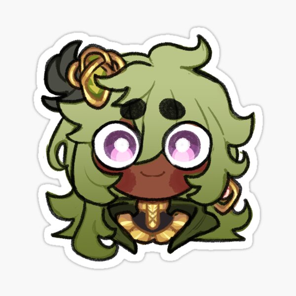 "Collei Genshin Chibi" Sticker for Sale by isnotanoctopus | Redbubble