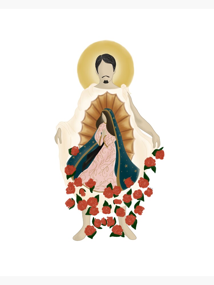 "Saint Juan Diego" Sticker for Sale by ManyBlessings | Redbubble