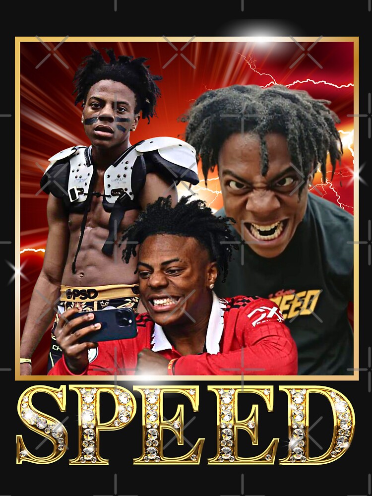 "ishowspeed gold speed t-shirt" T-shirt for Sale by freestylestore ...