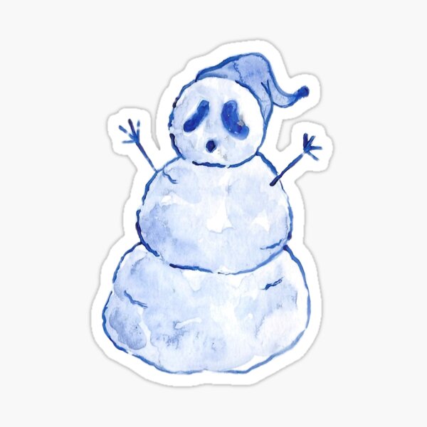 "snow specter" Sticker for Sale by jef-world | Redbubble