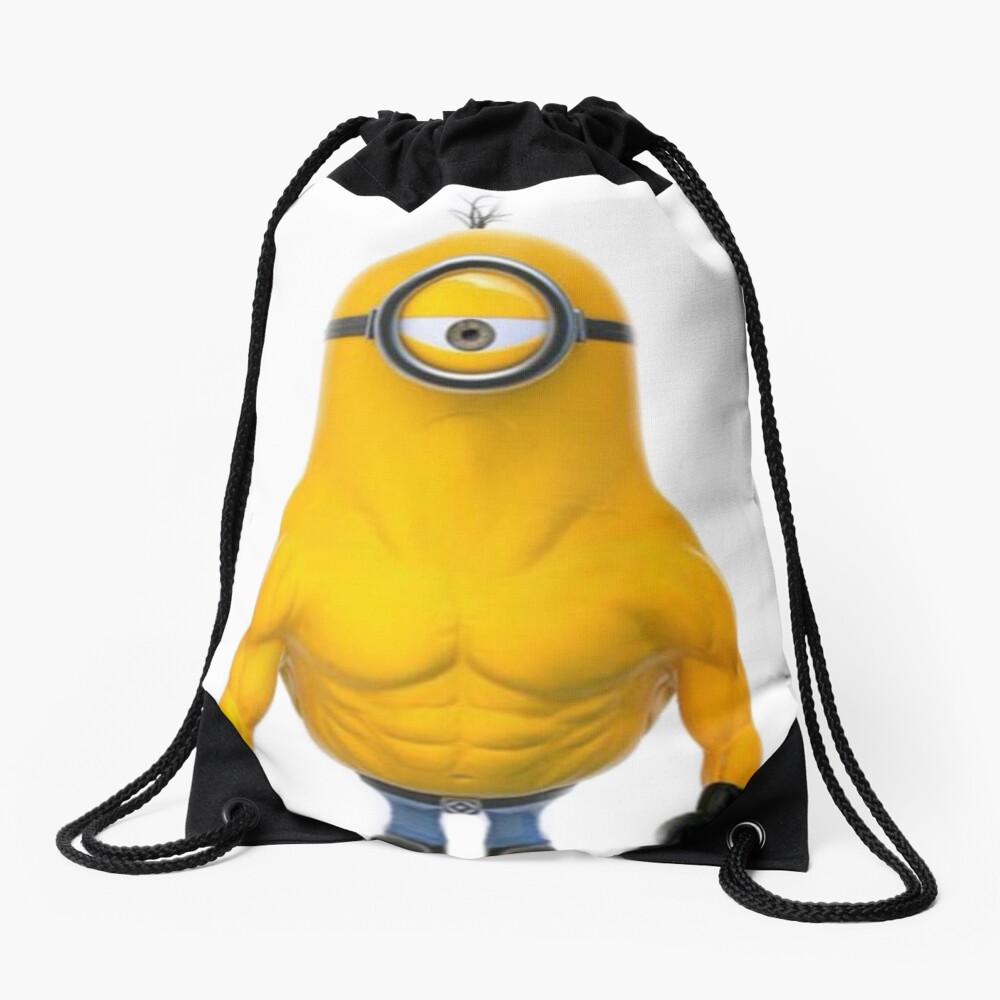 "Muscle Minion" Sticker for Sale by abigailclairej | Redbubble