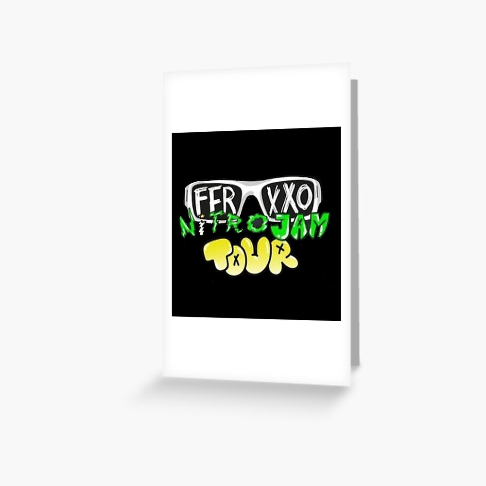 "T-shirt logo Ferxxo Nitro Jam Tour de Feid official feid merch ...