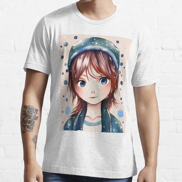 "Kawaii chibi anime winter wonderland 3" T-shirt for Sale by i ...