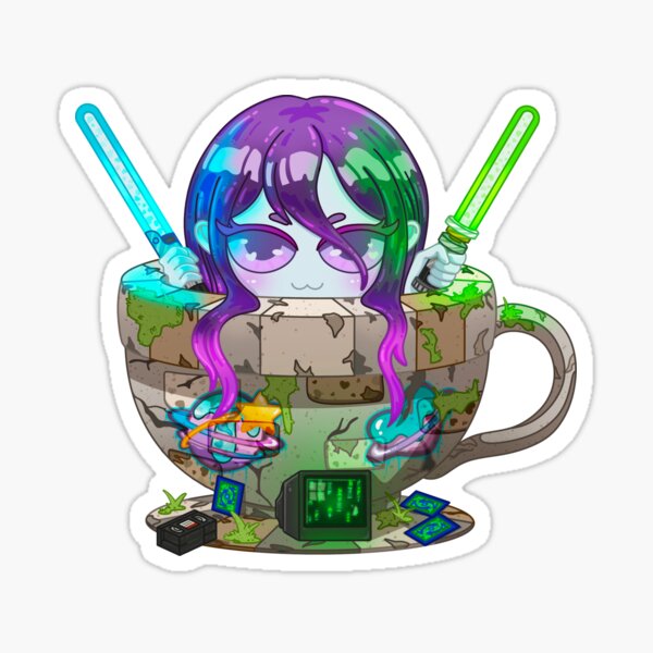 "sadako - Cryptid Buddies #40" Sticker for Sale by thecryptidcafe ...