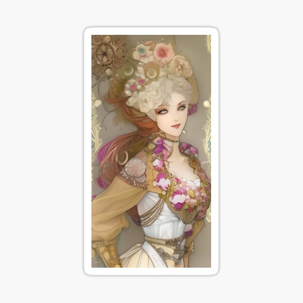 "Cute Anime Girl Angelic Pretty Flowers Manga Steampunk Victorian ...