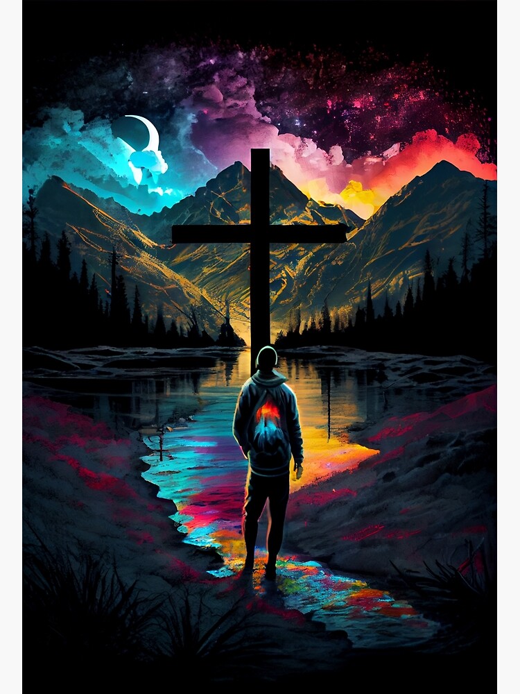 "Alone with God" Poster for Sale by Art4Christ | Redbubble