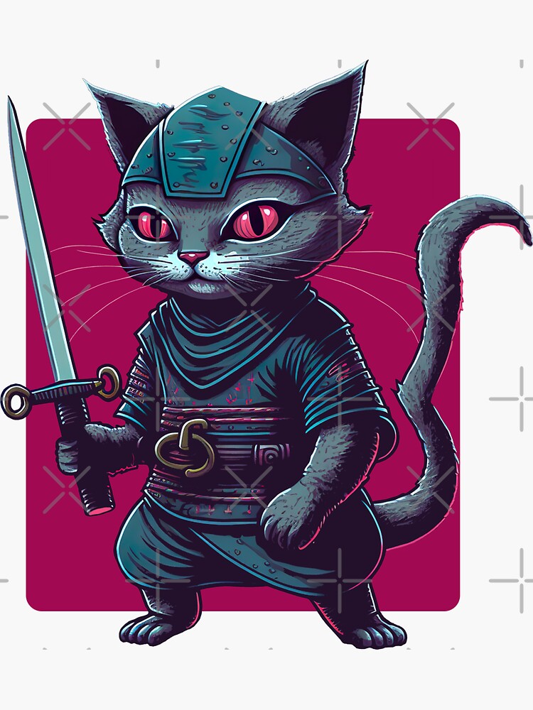 "Prince of Purr-sia" Sticker for Sale by THREE5EIGHT | Redbubble