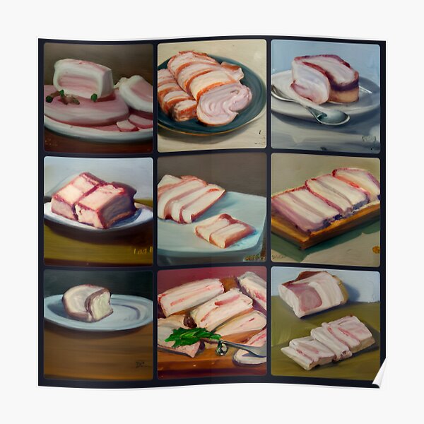 "Lard art pack" Poster for Sale by CinderPress | Redbubble
