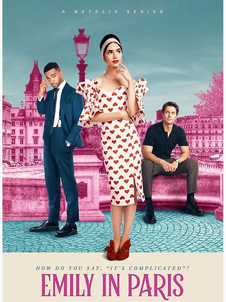 "Emily In Paris Tv Series" Poster for Sale by trondoloe0 | Redbubble
