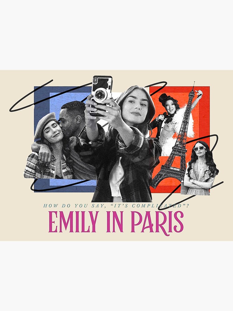 "Emily In Paris Comedy Tv Series" Poster for Sale by trondoloe0 | Redbubble
