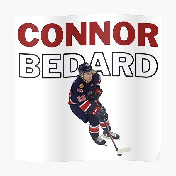 "Connor Bedard" Poster for Sale by SimpleButter | Redbubble