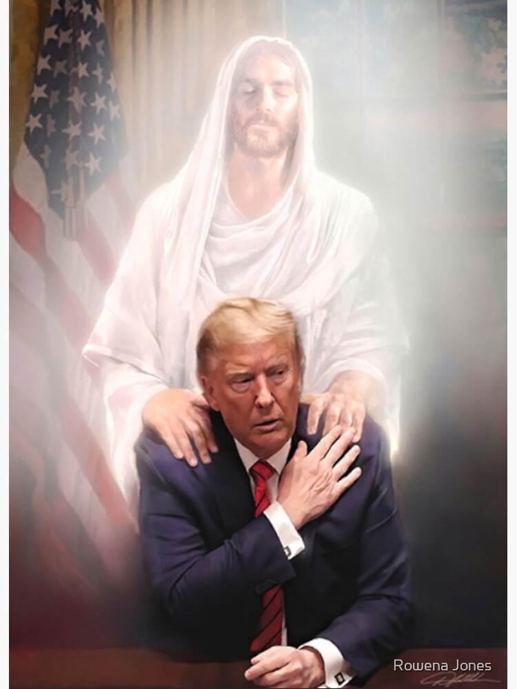 "Donald Trump – Jesus Guide Me" Greeting Card for Sale by smartnet77 ...