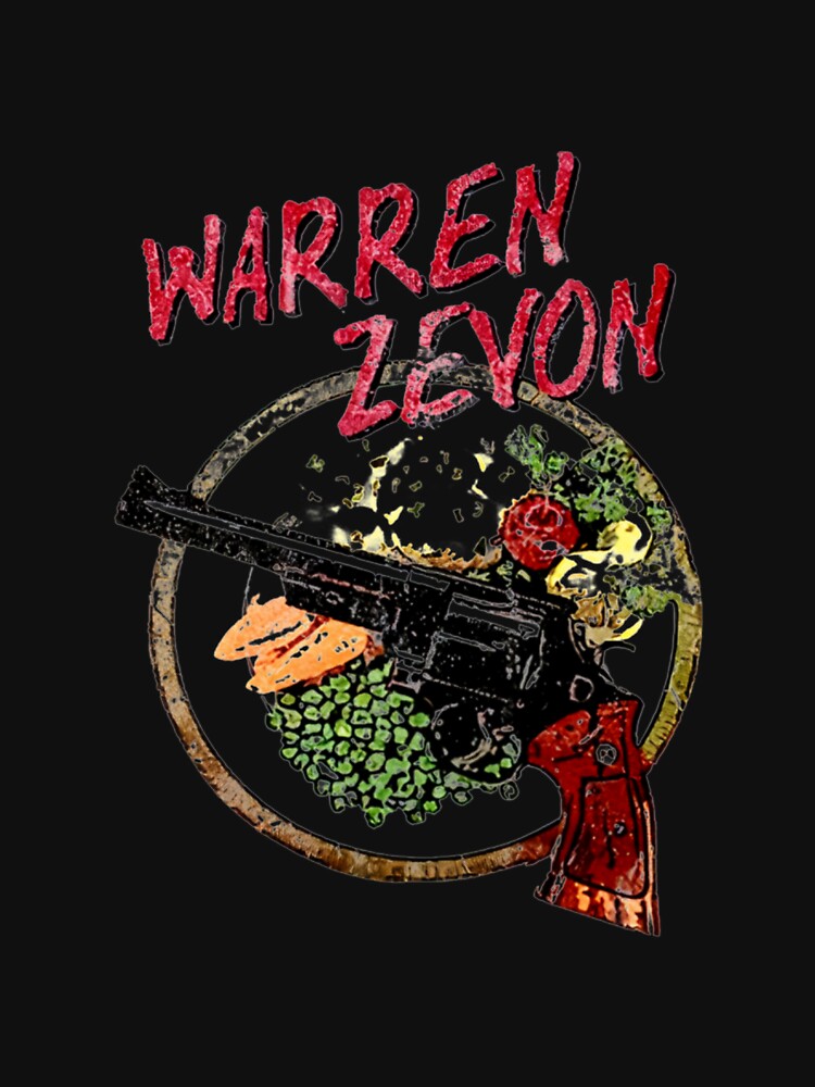"Warren Zevon Lawyers Guns And Money" T-shirt for Sale by ...