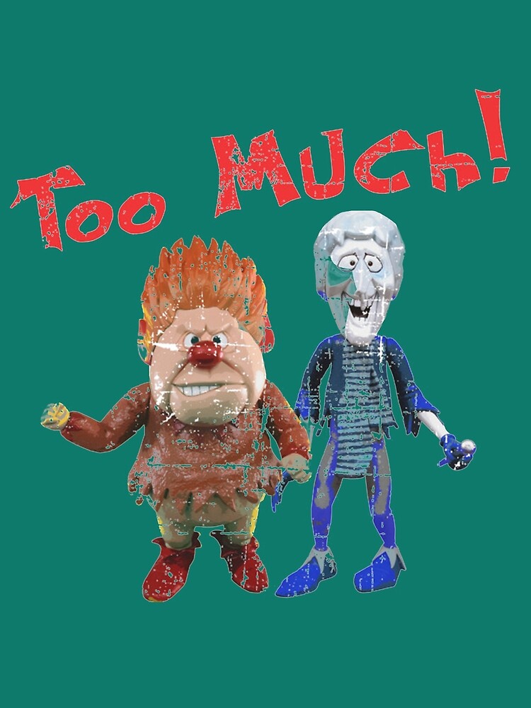 "Heat Miser And Snow Miser From The Year Without A Santa Claus" Art ...