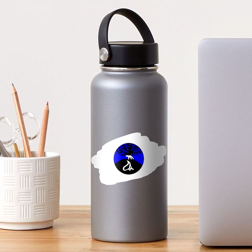 "Mashantucket Pequot Tribe Brushstroked" Sticker for Sale by artyflyers ...